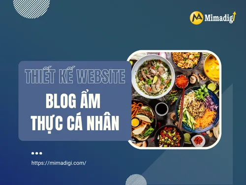 Personal Food Blog Website Design